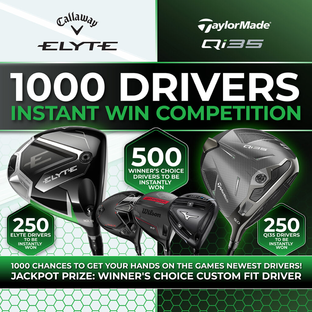 Win Golf Clubs & Equipment From Golf Star Competitions UK