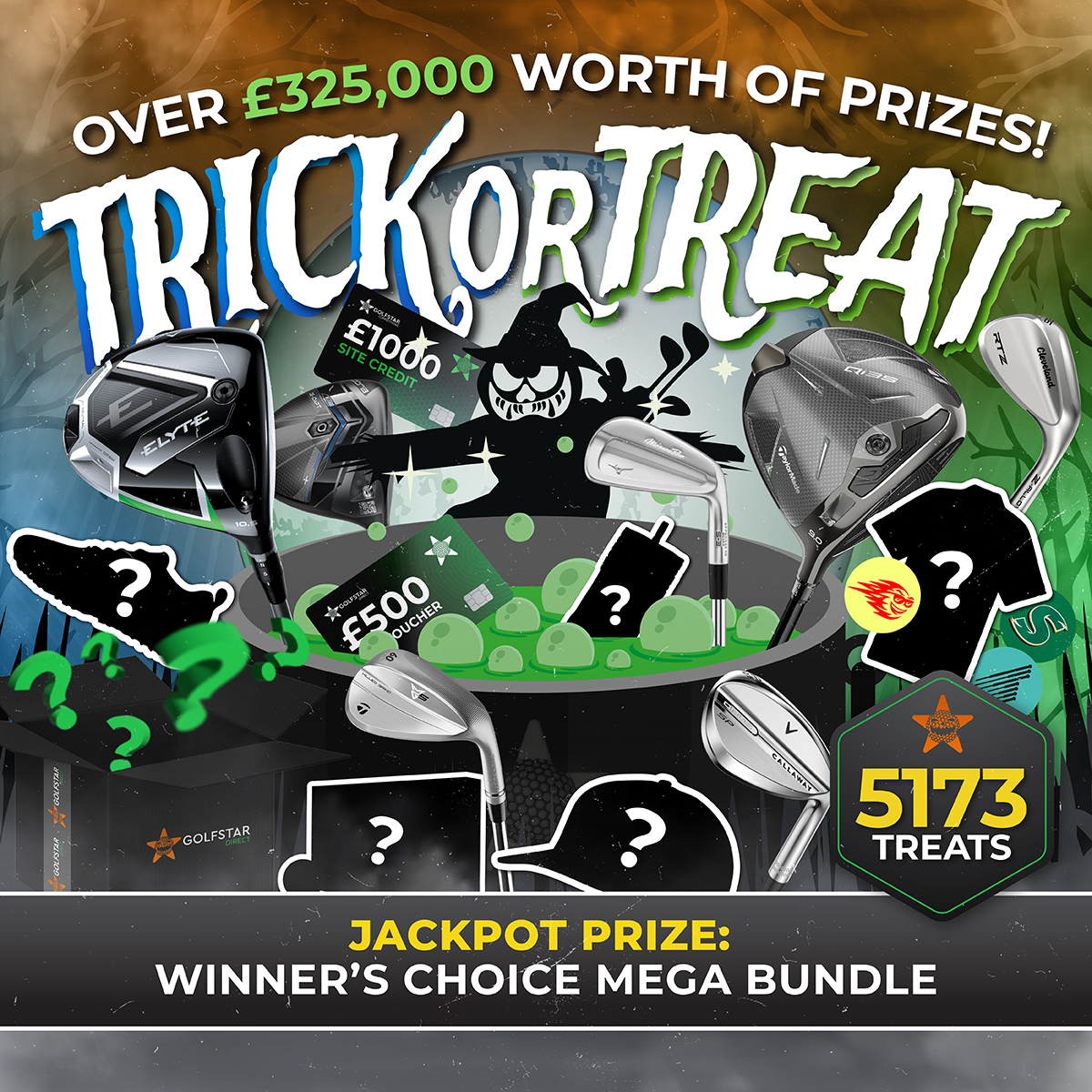 Win Golf Clubs & Equipment From Golf Star Competitions UK