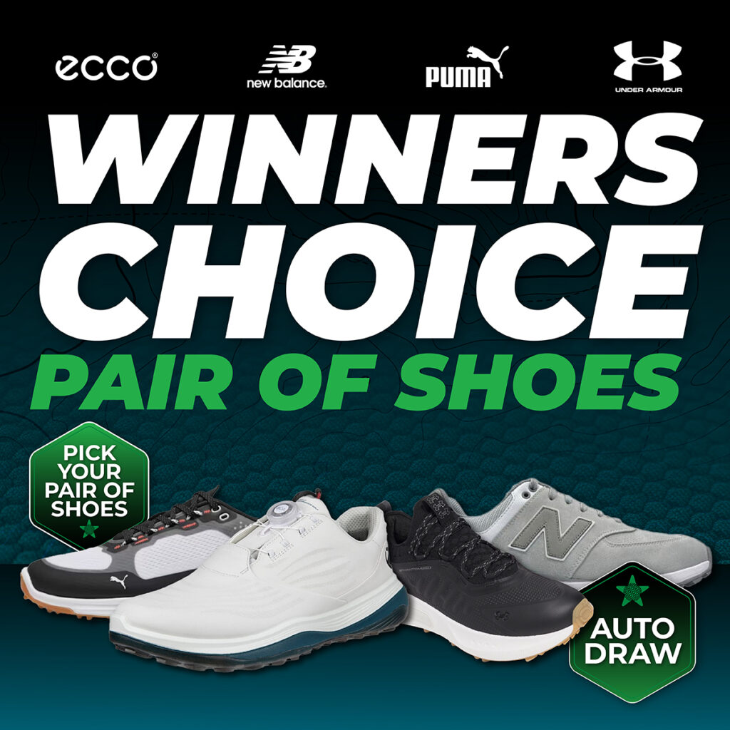 AUTO-DRAW: WIN A PAIR OF WINNER'S CHOICE SHOES #71 - Golfstar Competitions