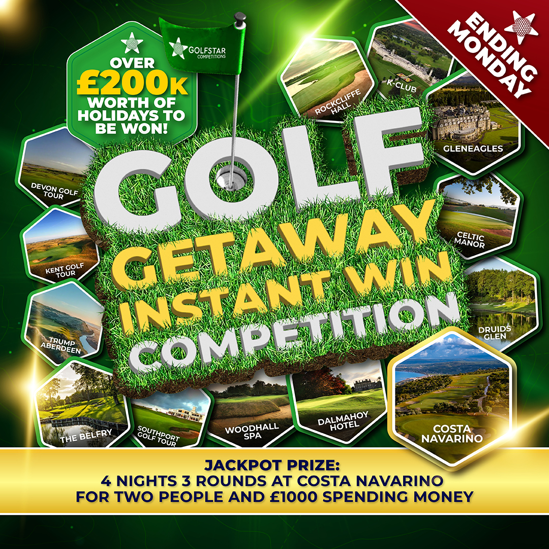 Win Golf Clubs & Equipment From Golf Star Competitions UK